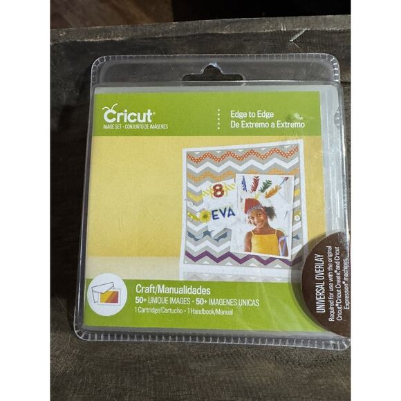 Cricut | Office | Cricut Image Set Edge To Edge Cartridge 20247 New ...